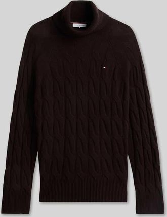 Tommy Hilfiger Relaxed Fit Rollkragenpullover aus reiner Wolle