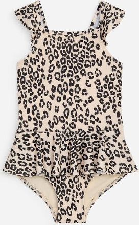 Arket Badeanzug Mit R&uuml;schen -Beige