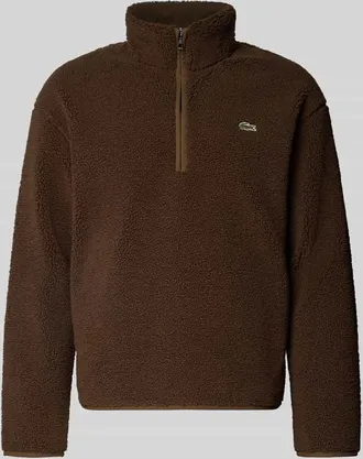 Lacoste Regular Fit Sweatshirt mit Troyer-Kragen