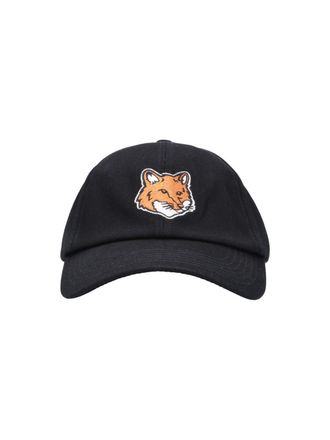 Maison Kitsun&eacute; Baseball Cap Fox Head