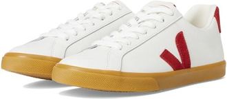 Veja Femme Esplar Logo Chaussures, White-Pepper-Natural, 42