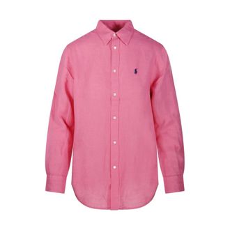 Ralph Lauren Damen, Blusen & Hemden, Rosa, LGr&ouml;&szlig;e