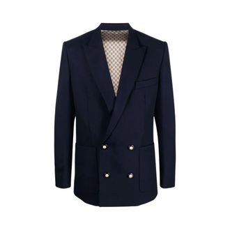 Balmain Homme, Costumes, Bleu, Taille: L Formal Blazers