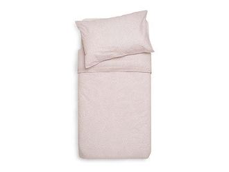 Jollein Bettbezug, Schlangenmotiv, 140 x 100 cm, Hellrosa