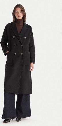 Vicolo Wollmantel TF0001 Schwarz Regular Fit