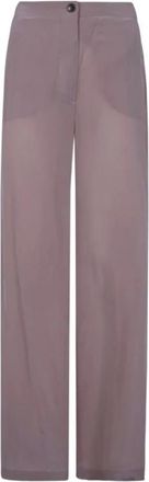 Seventy Femme, Pantalons, Rose, Taille: 36 FR Wide Pantalons