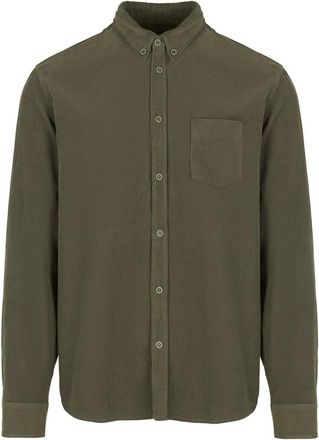 Bomboogie Homme, Chemises, Vert, Taille: L Corduroy Shirt