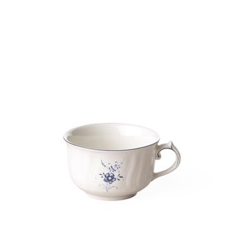 Villeroy & Boch Vieux Luxembourg Teetasse, Premium Porzellan, Tasse F&uuml;r Kaffee Und Andere Hei&szlig;getr&auml;nke, 200Ml, Sp&uuml;lmaschinengeeignet, Mikrowellengeeignet