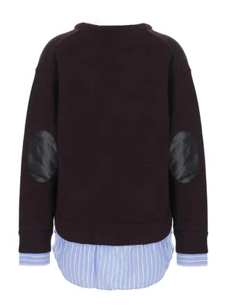 Acne Studios Wool High Neck Sweater - Brown
