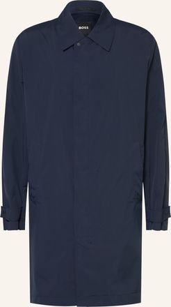 HUGO BOSS Mantel Clark blau