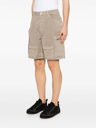 Represent Multi-Pocket Cotton Cargo Shorts