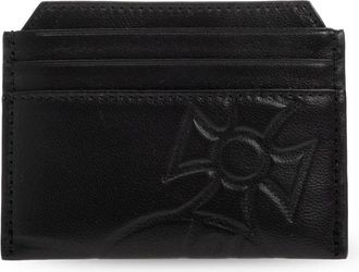 Vivienne Westwood unisex, Accessoires, Noir, Taille: ONE Size Porte-cartes en cuir