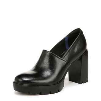 Naturalizer Damen Pierson Offener Rücken, Schwarzes Leder, 42 EU