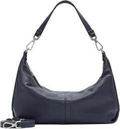 Liebeskind Liebeskind Berlin Cuir sac à épaule Noos Paris Hobo Bag Cobalt Night bleu marine