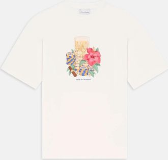 Dr&ocirc;le de Monsieur T-shirt Hibiscus Club