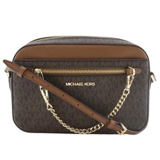 Michael Kors Sac bandouli&egrave;re en plastique Pre-owned - Femme - Pre-owned - Brun - Taille: ONE Size