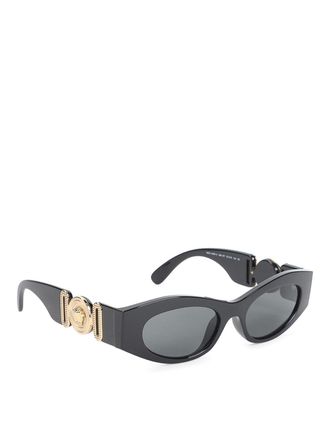 Versace Lunettes De Soleil - Noir