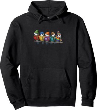 jz.birds Blaumeisen Vogelfreund Gartenvogel Singvogel Biologe Vogel Pullover Hoodie
