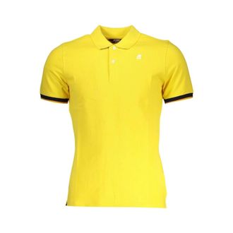 K-Way Gelbes Baumwoll-Poloshirt - - Tops - Herren - Gelb - XL