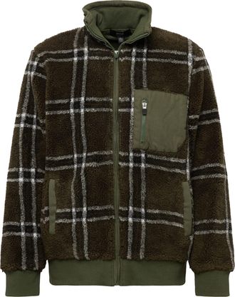 Mavi Herren Überprüfen Sweatshirt, Klein, Kombu Grün