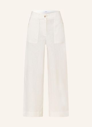 Reiss Reiss Marlenehose Ashby Aus Leinen weiss