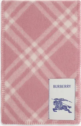 Burberry Check wool Scarf Female UNI