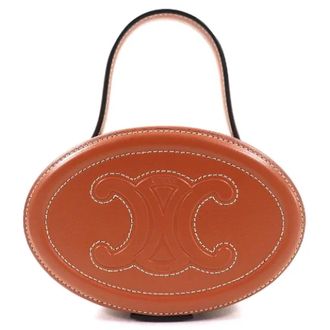 Celine Pre-owned Leder Handtaschen - - Pre-owned - Damen - Braun - ONE SIZE