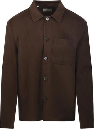 Officine Générale Homme, Chemises, Brun, Taille: L Hamilton Shirt
