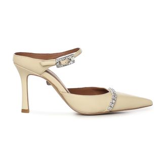 Kurt Geiger Femme, Chaussures, Beige, Taille: 41 EU Strass Point Mule