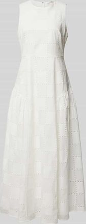 IVY OAK Maxikleid mit Lochstickerei Modell MARCA ROSE