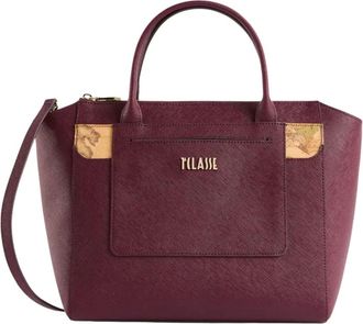 Alviero Martini 1A Classe Handtasche mit abnehmbarem Schultergurt - - Bags - Damen - Lila - ONE SIZE