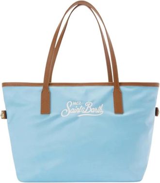 MC2 Saint Barth Femme, Sacs, Bleu, Taille: ONE Size City BAG MID Nylon