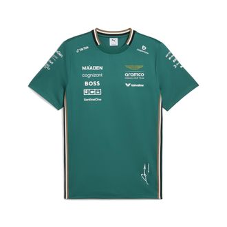 Puma x ASTON MARTIN ARAMCO F1 TEAM Replica Alonso T-Shirt Herren, Accessoires, Gr&uuml;n, XS