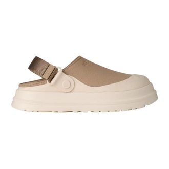 UGG Ugg, Femme, Chaussures, Beige, Taille: 39 EU GoldenGlow Canvas Clog