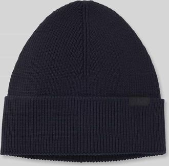 HUGO BOSS Beanie mit dezentem Logo-Detail Modell Xential