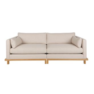 Zuiver Blossom 3-Sitzer Bank Eichen Sand