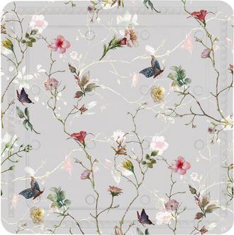 Kleine Wolke Duscheinlage Flores, Farbe: Multicolor, Größe: 55x 55 cm, Material: PVC