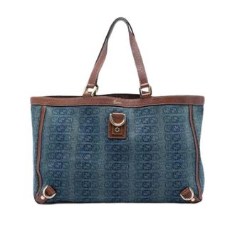 Gucci Pre-owned Abbey D-Ring Tote Bag - - Pre-owned - Damen - Blau - ONE SIZE