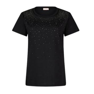 Liu Jo Femme, Tops, Noir, Taille: 34 FR Liu Jo T-shirts et Polos Noir