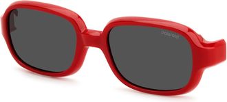 Polaroid Pld K003 Cl-on C9A/M9 RED Sunglasses Baby Girls Polycarbonate, Standard, 43