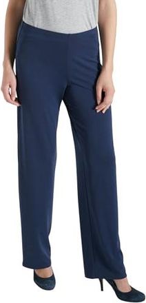 Charmance Pantalon en maille fluide - Marine - 54/56