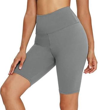 Generic Short de Sport Femmes Push Up Legging Court de Yoga à Taille Haute Doux Respirant Short de Gym Opaque sans Couture Collants Shorts Anti Cellulite Cade