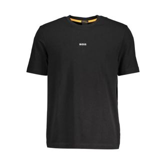 HUGO BOSS Homme, Tops, Noir, Taille: XL T-shirt col rond