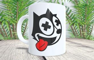 Generico Tasse Chat Felix - Id&eacute;al pour offrir &agrave; tout amateur de bandes dessin&eacute;es et f&eacute;lins