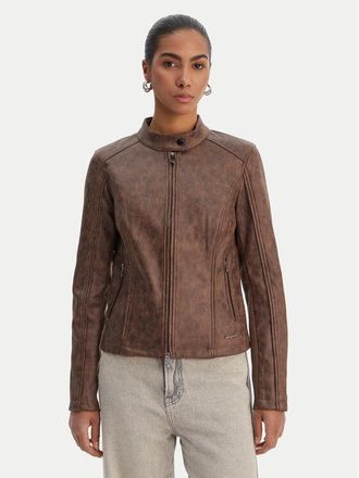 Desigual &Uuml;bergangsjacke 26SWEW10 Braun Regular Fit