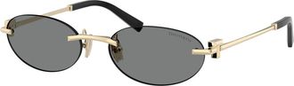 Tiffany & Co. unisex, Accessoires, Jaune, Taille: 56 MM Tf3119D Lunettes de soleil
