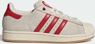 adidas Originals Superstar ii - Chaussures - Blanc cr&egrave;me/rouge &eacute;carlate