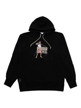 Puma hoodie &agrave; imprim&eacute; graphique - Noir