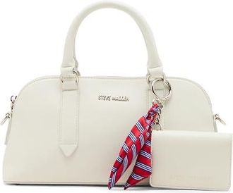 Steve Madden Cally Sacoche avec écharpe Taille M, craie, taille unique