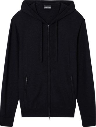 Emporio Armani Homme, Sweatshirts et sweats &agrave; capuche, Bleu, Taille: M Sweat &agrave; capuche